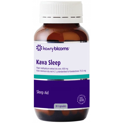 Henry Blooms Kava Sleep 30 Capsules | Chemist Outlet